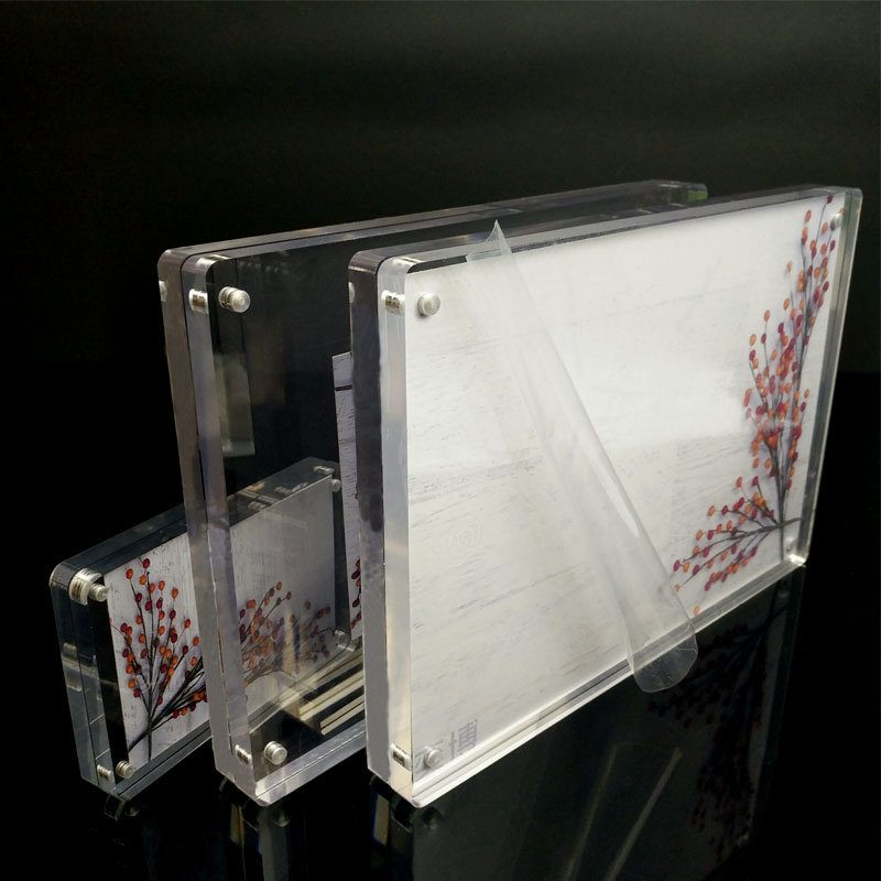 Custom make acrylic crystal photo frame | Custom Picture Frames