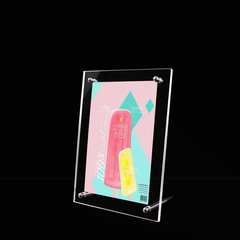 A4 acrylic photo frame advertising frame