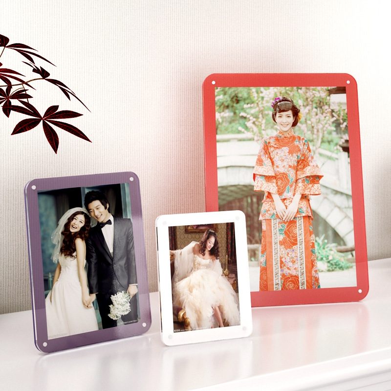 Custom make acrylic crystal photo frame | Custom Picture Frames