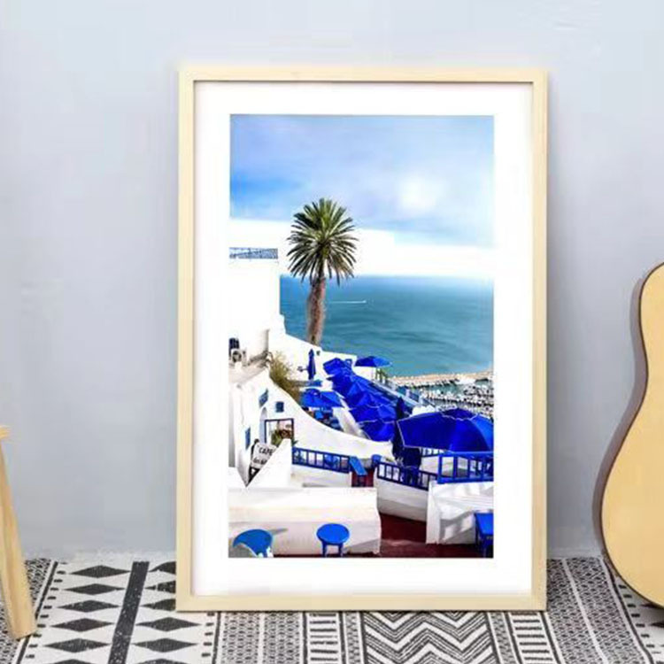 Solid wood picture frame modern minimalist | Custom Picture Frames