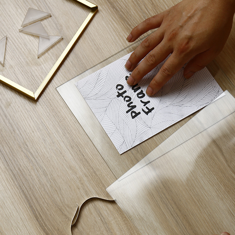 Small metal picture frame