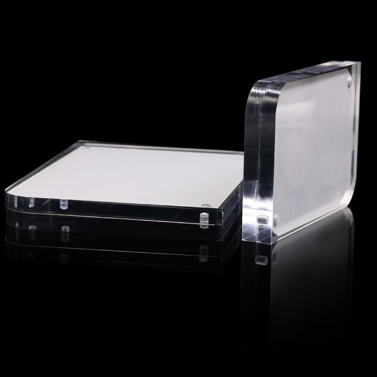 Thick transparent acrylic frame | Custom Picture Frames