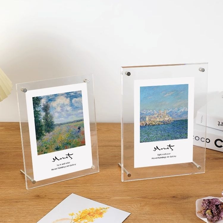 High Quality Custom Clear Acrylic Picture Frames for Desktop & Wall Display