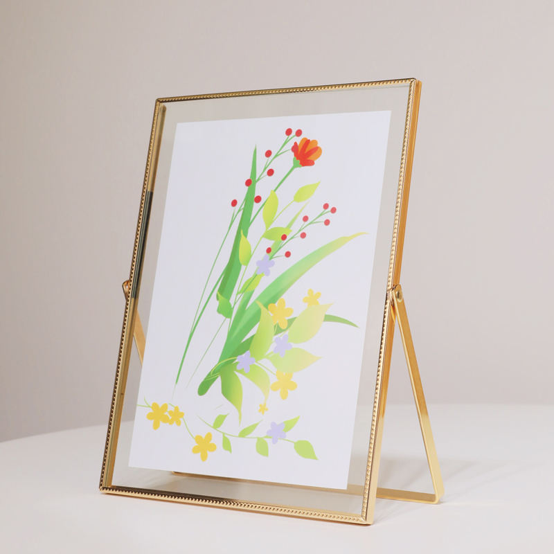 Custom Nordic Style Metal Picture Frames for Modern Home Decoration